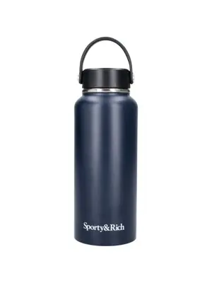 SPORTY & RICH Thermal Bottle "play Tennis - Blue