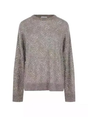 Brunello Cucinelli Embellished Sweaters For Women