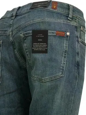 7 For All Mankind Vintage Straight-leg Jeans