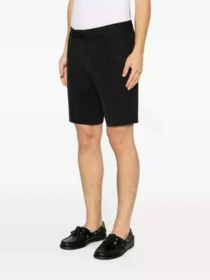 VELA SHOP Pleated Shorts With Belt Loops