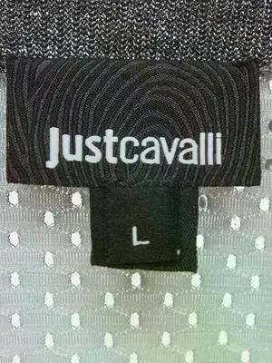 Just Cavalli Printed Lurex T-shirt