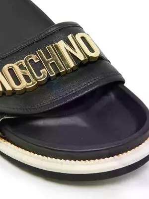 Moschino Plaque Sandals