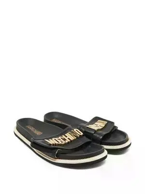 Moschino Plaque Sandals