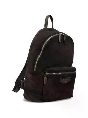 Santoni Suede Leather Backpack