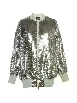 Moschino Sequin-embellished Bomber Jacket