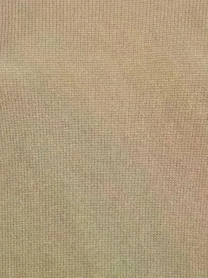 Burberry Beige Cashmere Roll Neck Sweater