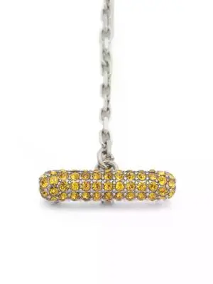 Marni Rhinestone Daisy Necklace