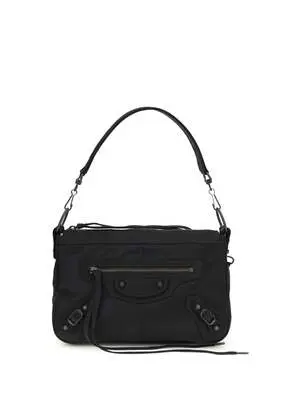 Balenciaga Le City Moto Small Shoulder Bag - Black