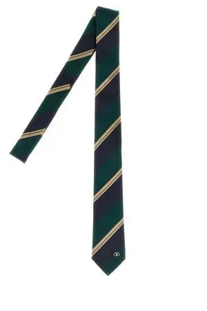 Valentino Garavani Embroidered Jacquard Tie