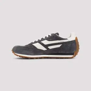 TOM FORD Mick Suede And Leather Sneakers - Gray