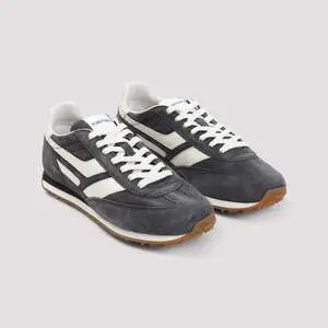 TOM FORD Mick Suede And Leather Sneakers - Gray