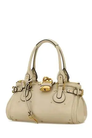 Chloé Sand Leather Paddington Shoulder Bag - Brown