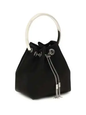 JIMMY CHOO Bon Bon Bucket Bag - Black