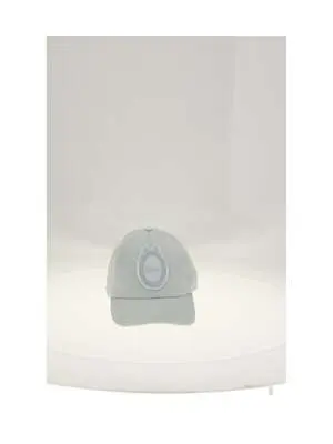Dior D-player Medallion Denim Cap - Blue