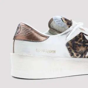 GOLDEN GOOSE Stardan Sneakers With Leopard Print Panels