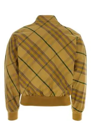 Burberry Embroidered Cotton Bomber Jacket - Multicolor