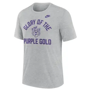 Nike Lsu Legacy Mantra College T-shirt - Grey