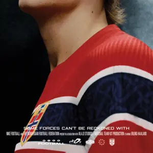 Nike Norway National Soccer Team Poster