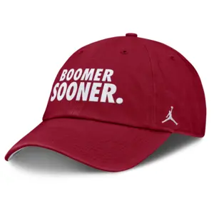 Nike Oklahoma Primetime Chant Club Jordan Brand College Adjustable Hat - Red