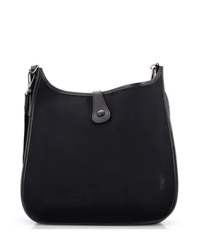 Hermès Gm Evelyne Bag Gen I Toile And Leather