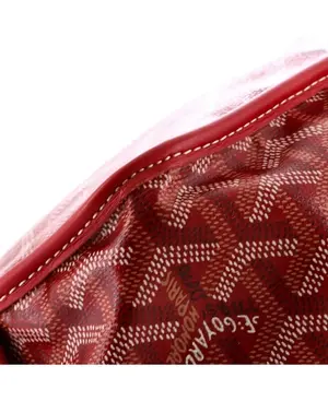 Goyard Pm Anjou Reversible Tote Coated Canvas - Red