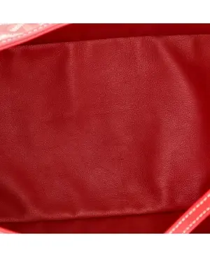 Goyard Pm Anjou Reversible Tote Coated Canvas - Red