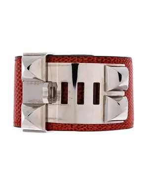 Hermès Collier De Chien Bracelet Lizard