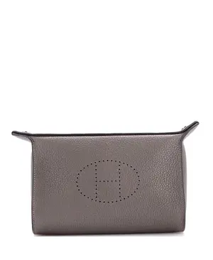 Hermès Videpoches Bag Togo Gray