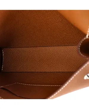 Hermès Hermesnap Wallet Bag Epsom - Brown