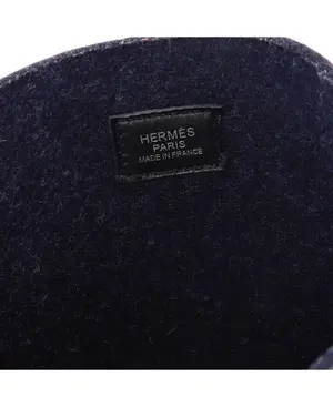 Hermès Pm Evelyne Bag Gen Iii Felt - Blue