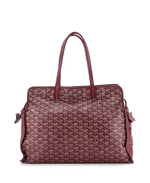 Goyard Pm Hardy Pet Carrier Coated Canvas - Red