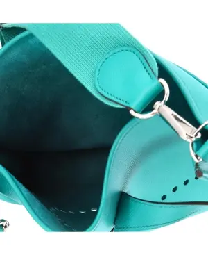 Hermès Gm Evelyne Bag Gen Iii Epsom - Blue