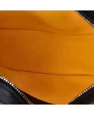 Goyard Hirondelle Shoulder Bag Coated Canvas And Leather - Black