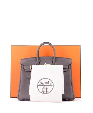 Hermès Birkin 25 Handbag Grey Togo With Gold Hardware - Gris Meyer
