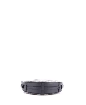 Goyard Hirondelle Shoulder Bag Coated Canvas And Leather - Black