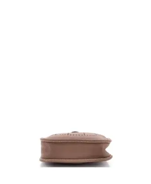 Hermès Tpm Long Strap Evelyne Bag Clemence - Gray