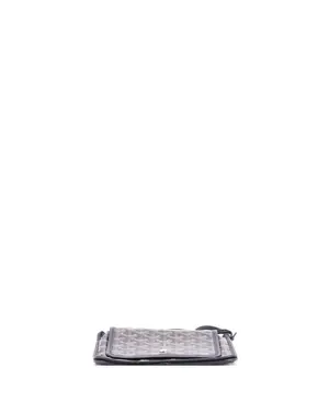 Goyard Plumet Clutch Wallet Coated Canvas - Black