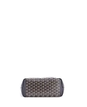 Goyard Pm Artois Tote Coated Canvas - Black