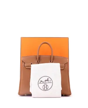 Hermès Birkin 25 Handbag Brown Togo With Hardware - Gold