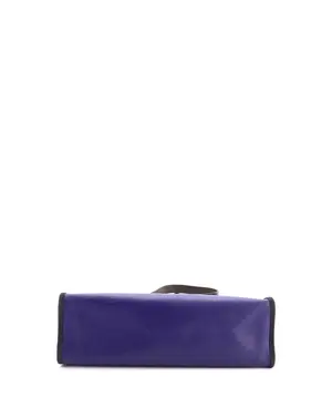 Hermès 31 Herbag Zip Berline Vache Canvas And Leather - Blue
