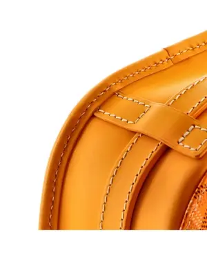 Goyard Pm Belvedere Ii Messenger Bag Coated Canvas - Orange