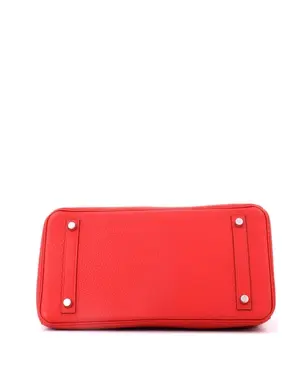 Hermès Birkin 30 Handbag Red Togo With Palladium Hardware