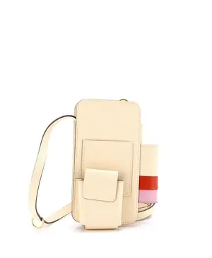 Hermès Hermesway Phone Case Crossbody Bag Epsom - Neutral