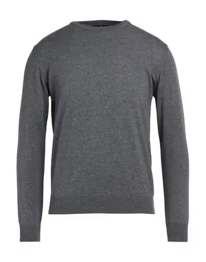 HARMONT & BLAINE Sweater Midnight Size Wool - Grey