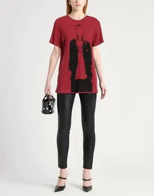 N°21 Cotton Printed T-shirt - Red