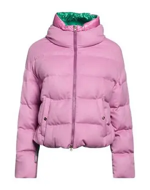 Herno Puffer Size Silk, Cashmere, Polyamide - Pink