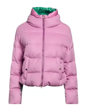 Herno Puffer Size Silk, Cashmere, Polyamide - Pink