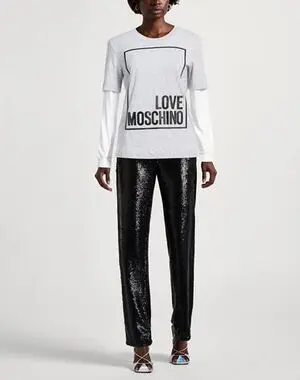 Moschino Printed T-shirt With Long Sleeves