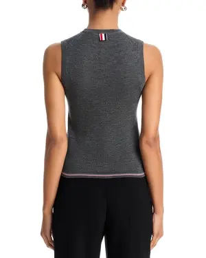 Thom Browne Wool Sleeveless Sweater