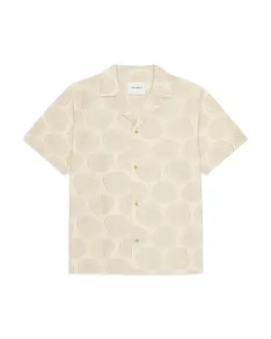 LES DEUX Dahlia Jacquard Short Sleeve Shirt